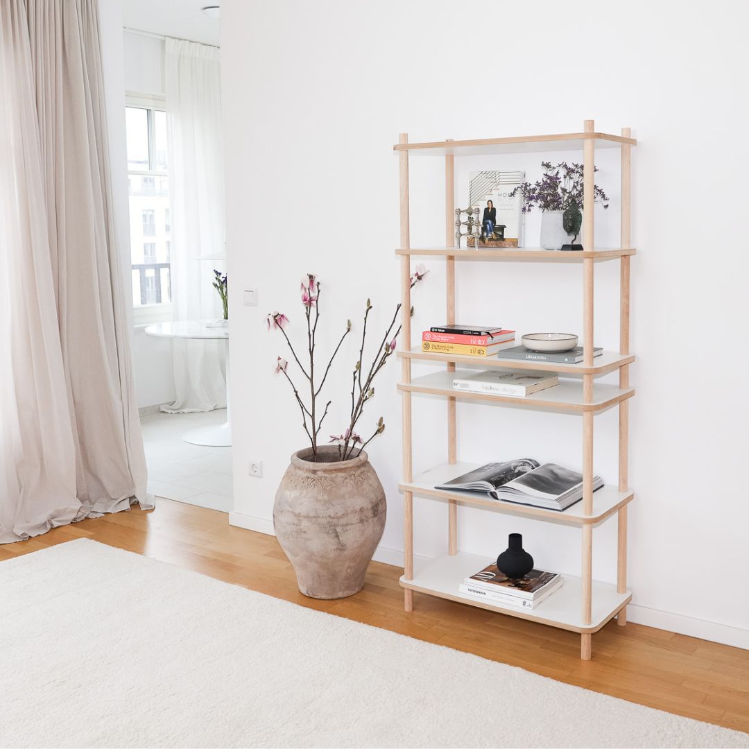 Staande plank - Kopen ️ Wit & hout - Modern vakmanschap